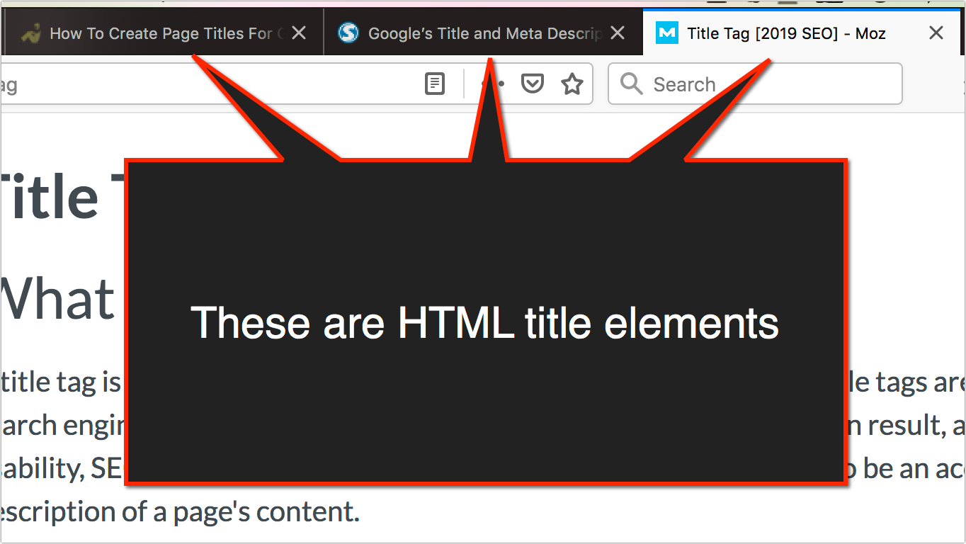 HTML Title Element How To SEO Your Page Title Tag